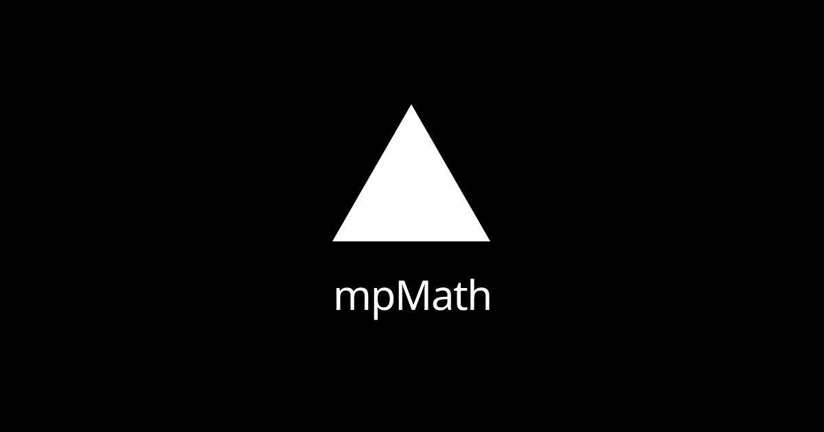 mpMath - Troy Ni